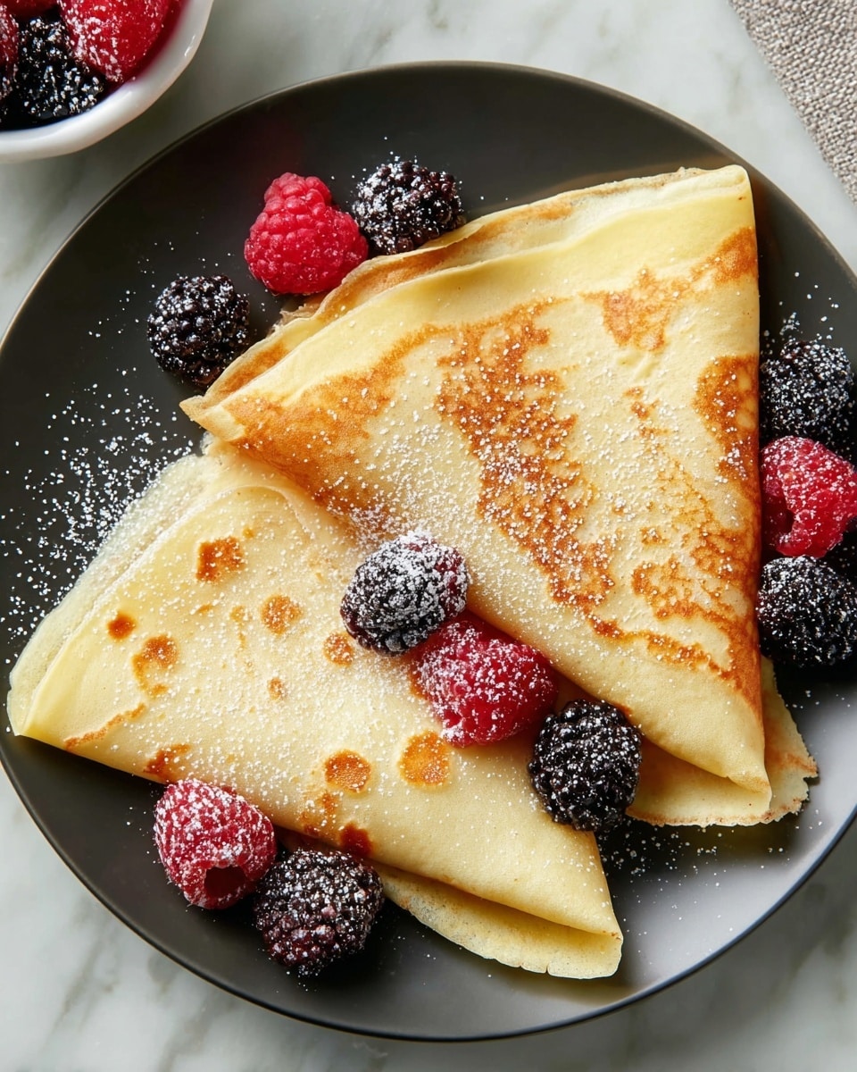Homemade Crepes Recipe: Perfectly Thin & Tender Crepes