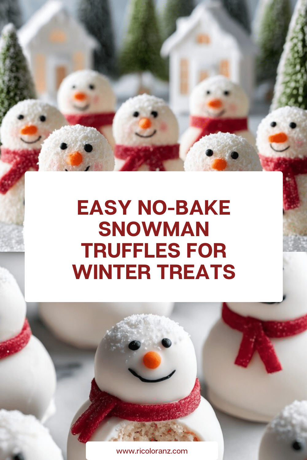 No-Bake Snowman Truffles: Festive Winter Treats You'll Love