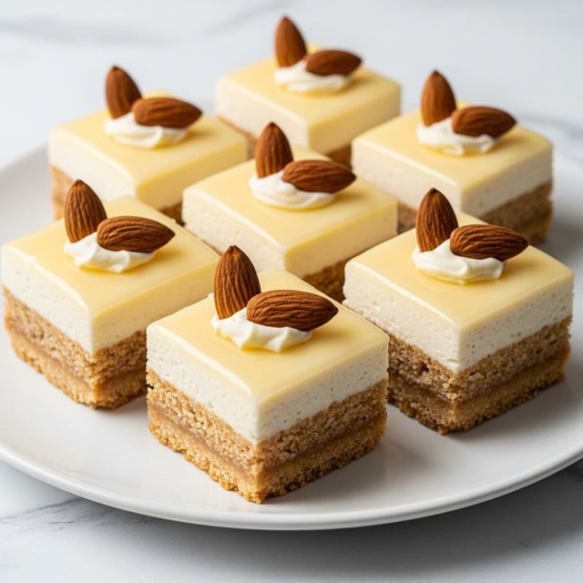 White Almond Petit Fours: Elegant Almond Cake Treats